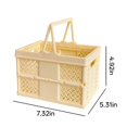 ACDANC 2026 New Hollow-Outlet Yellow Stackable Container Outdoor ...