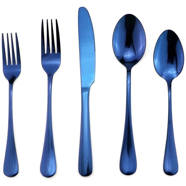 HTAIGUO 20-Piece Mirror Polished Reusable Utensils Vitalt Healthy & Eco ...