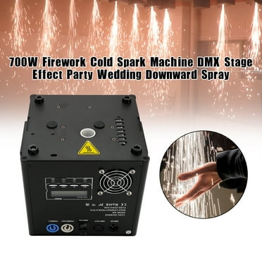 600W Electronic Cold Spark Firework Machine DMX Stage Effect Event Low ...