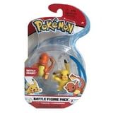 Pokemon Pikachu & Charmander Battle Figure Pack - Walmart.com