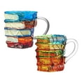 Book Mug Novelty Coffee Mugs,3D Painted Book Mugs for Books Lovers ...
