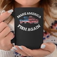 4Th Of July Fishing American Flag Make America Fish Again Coffee Mugs ...