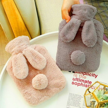Adorable Hot Water PVC Bottle Plush hot water Hand Feet Warm Keeping ...