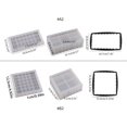 Crystal Mold Square Rectangular Storage Box Silicone Mold with Lid ...