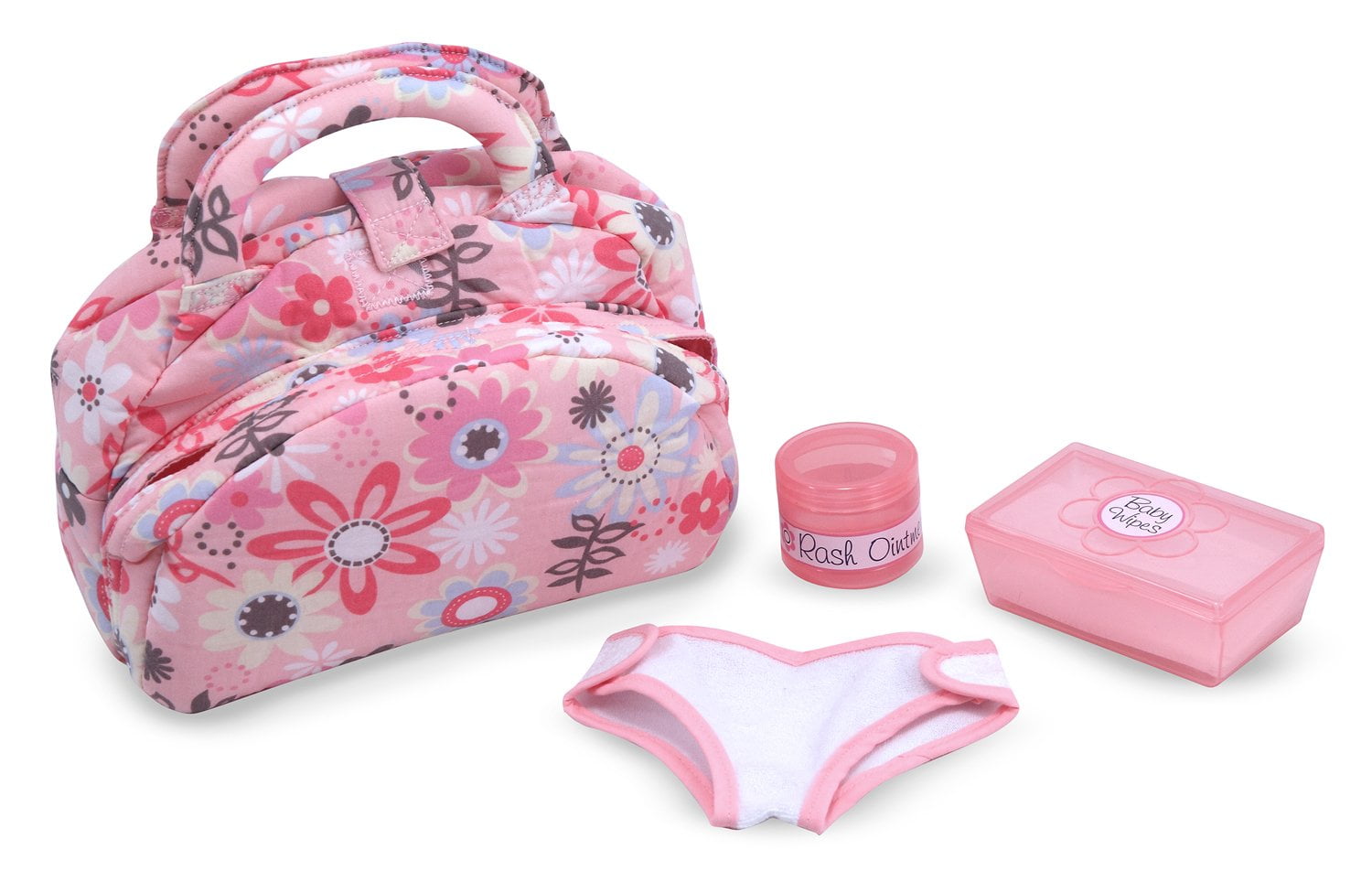 Melissa & Doug Mine to Love Doll Diaper Changing Set With Bag, Wipes ...