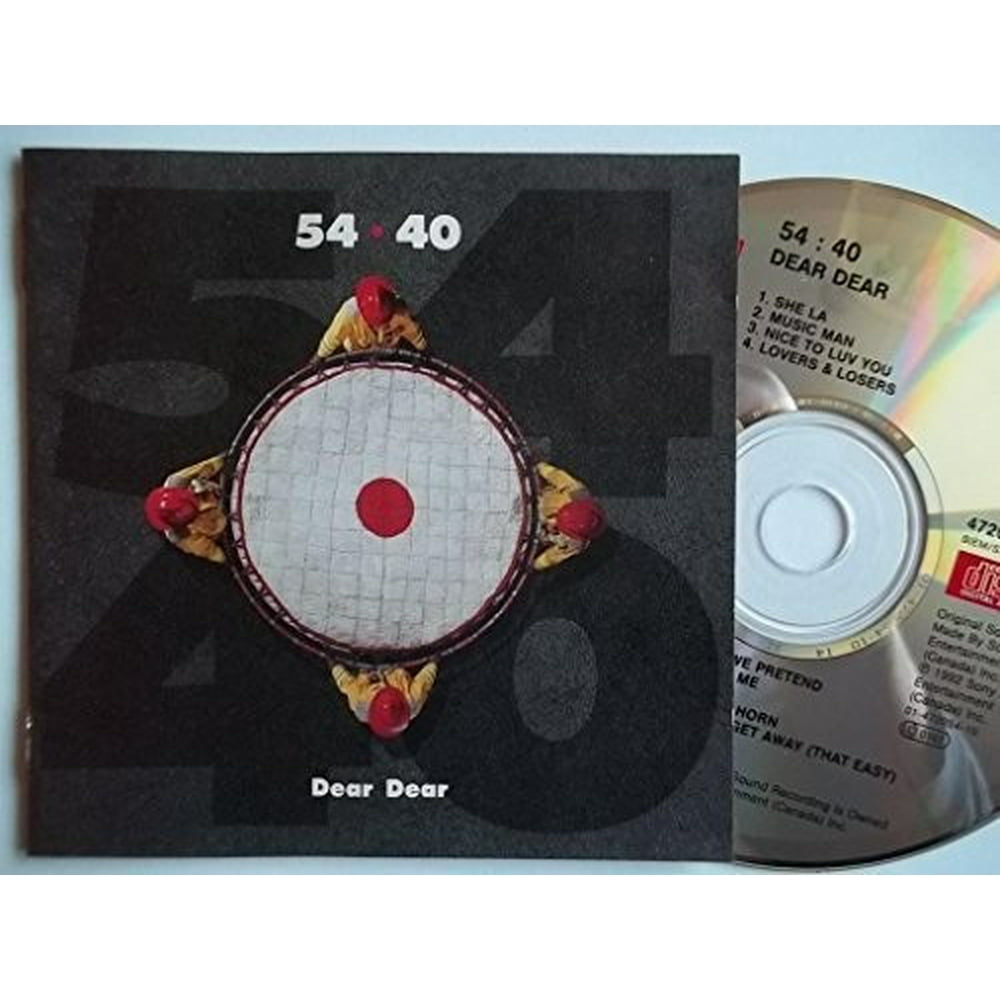 54-40 - Dear Dear (Red) - Vinyl - Walmart.com - Walmart.com