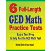 GED Math Workbook: Essential Learning Math Skills Plus Two Complete GED ...