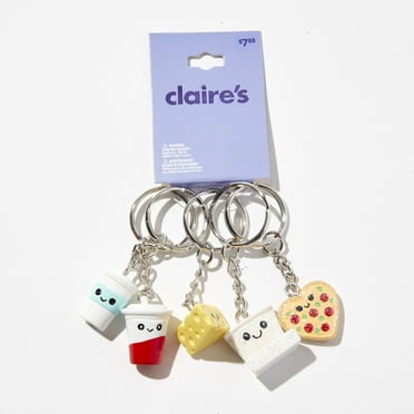 Claire's Best Friends Rainbow Camera Keychains - 5 Pack, Metal ...