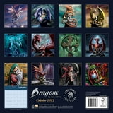 Dragons by Anne Stokes Wall Calendar 2023 (Art Calendar) (Calendar ...