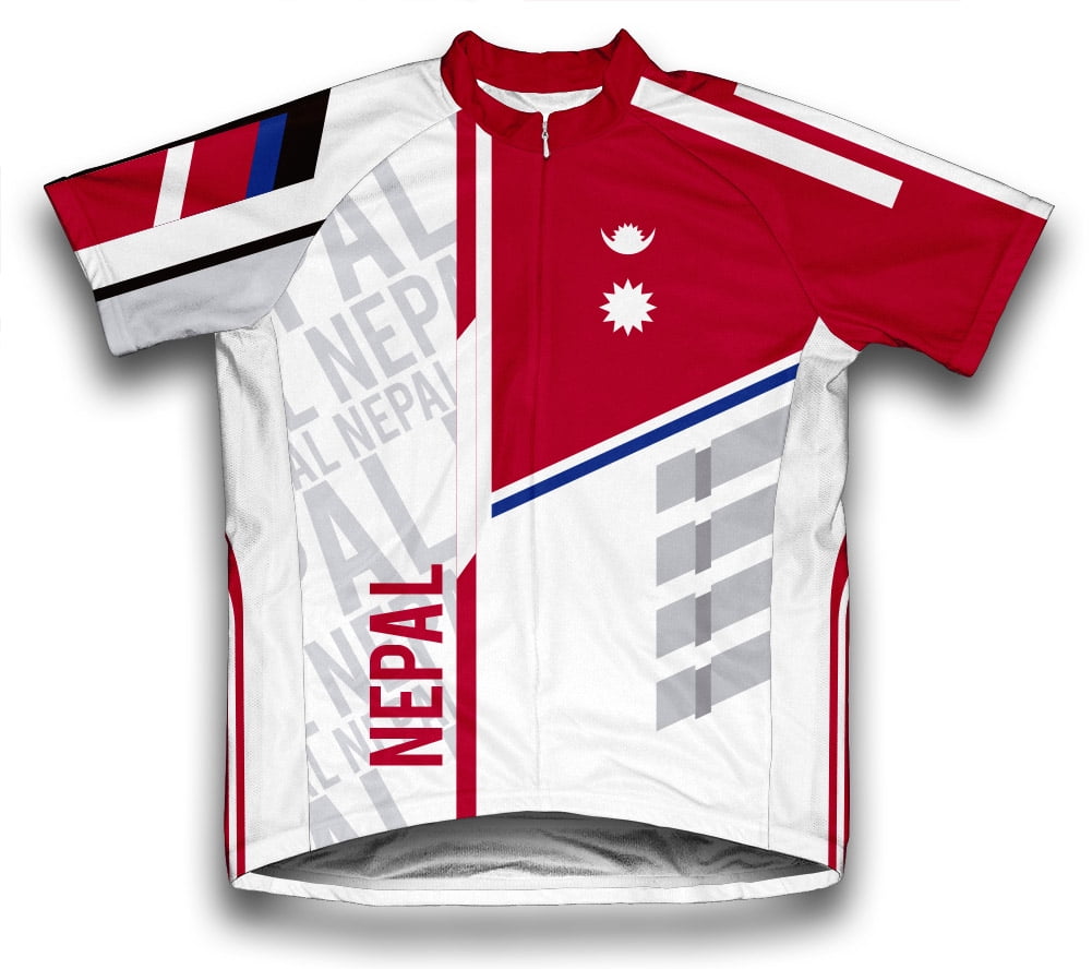 Nepal ScudoPro Short Sleeve Cycling Jersey for Men - Size S - Walmart.com