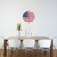 9.84in Round Wall Clock Frameless No Glass Silent Non-Ticking Pvc Board ...