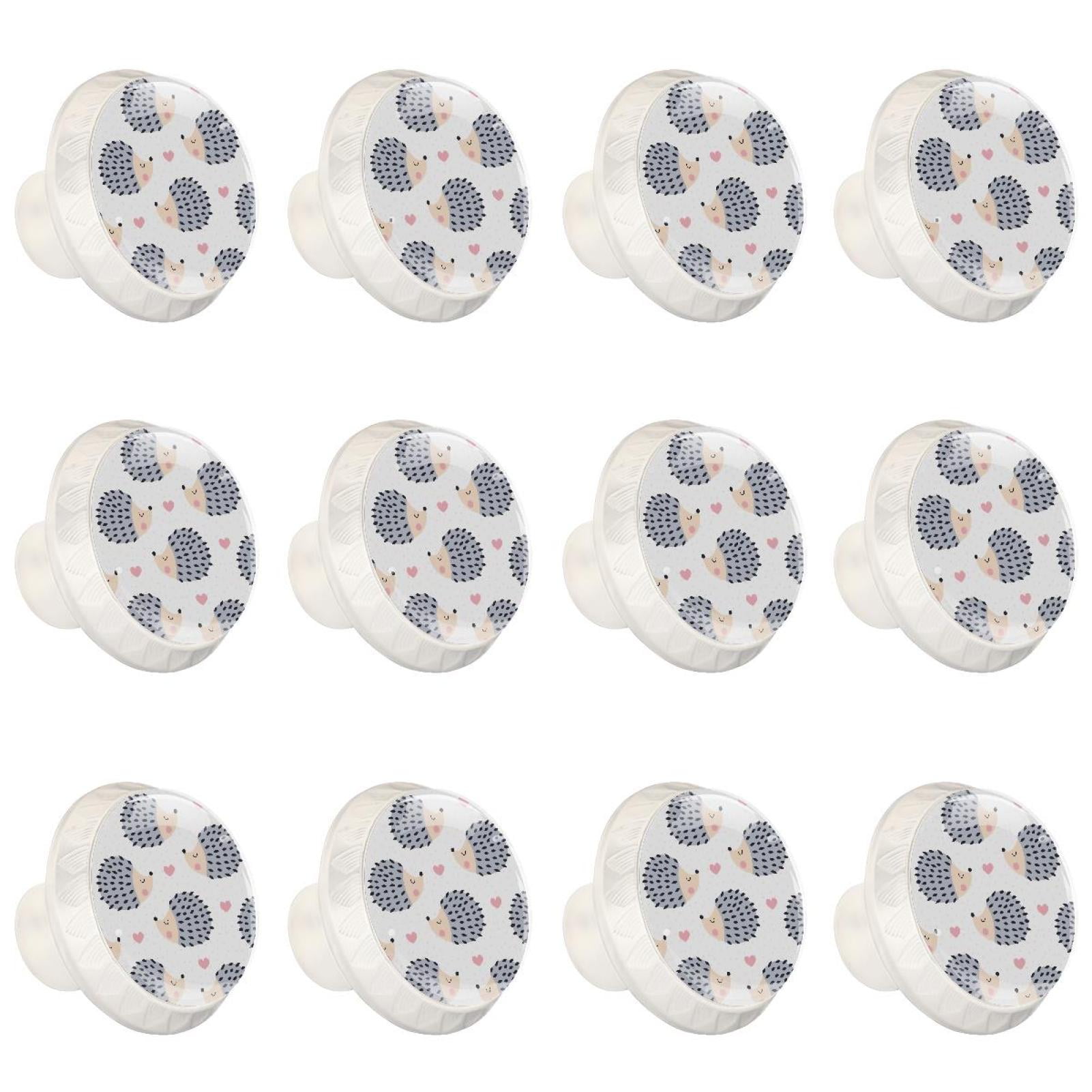 12 Pcs Hedgehog Animal Knobs for Kitchen Cabinet Cupboard Dresser ...