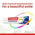 Colgate Total Advanced Whitening Toothpaste with Fluoride, Multi ...