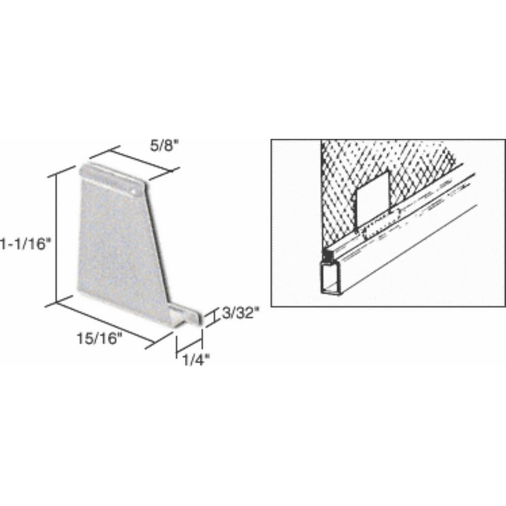 CRL Translucent Plastic Pull Tabs for Screens - Bulk Pack of 100 by ...