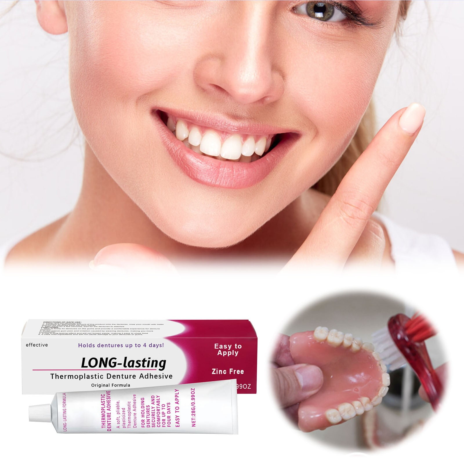 SDHJKSIN Denture Fixing Fix Dentures To Improve Comfort And Beautify ...