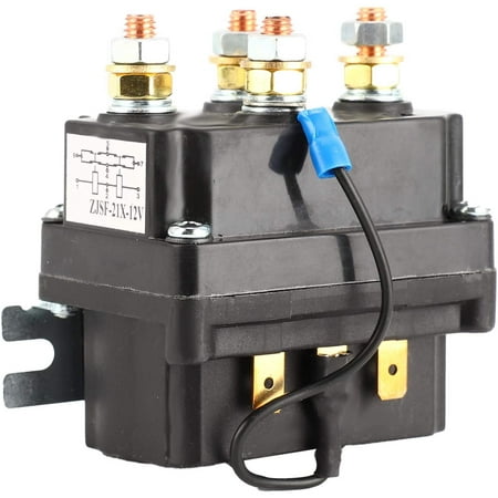 Winch Solenoid,Relay Contactor ATV Winch 12V 250A for AUT UTV SUV with ...