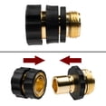 Quick Connect Hose Fittings 3/4 Inch Garden Hose Quick Connect Quick ...