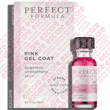 Perfect Formula Ruby Pink Gel Coat - Protein-Rich Nail Treatment for ...