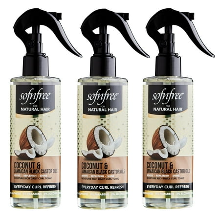Sofnâ€™free Coconut & Jamaican Black Castor Oil Everyday Curl Refresher ...