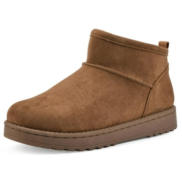 White Mountain Womens Auburn Leather Round Toe Booties - Walmart.com