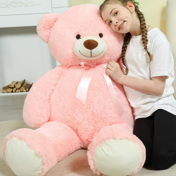 MorisMos Giant Teddy Bear 51'' Stuffed Animal Soft Big Teddy Bear Plush ...