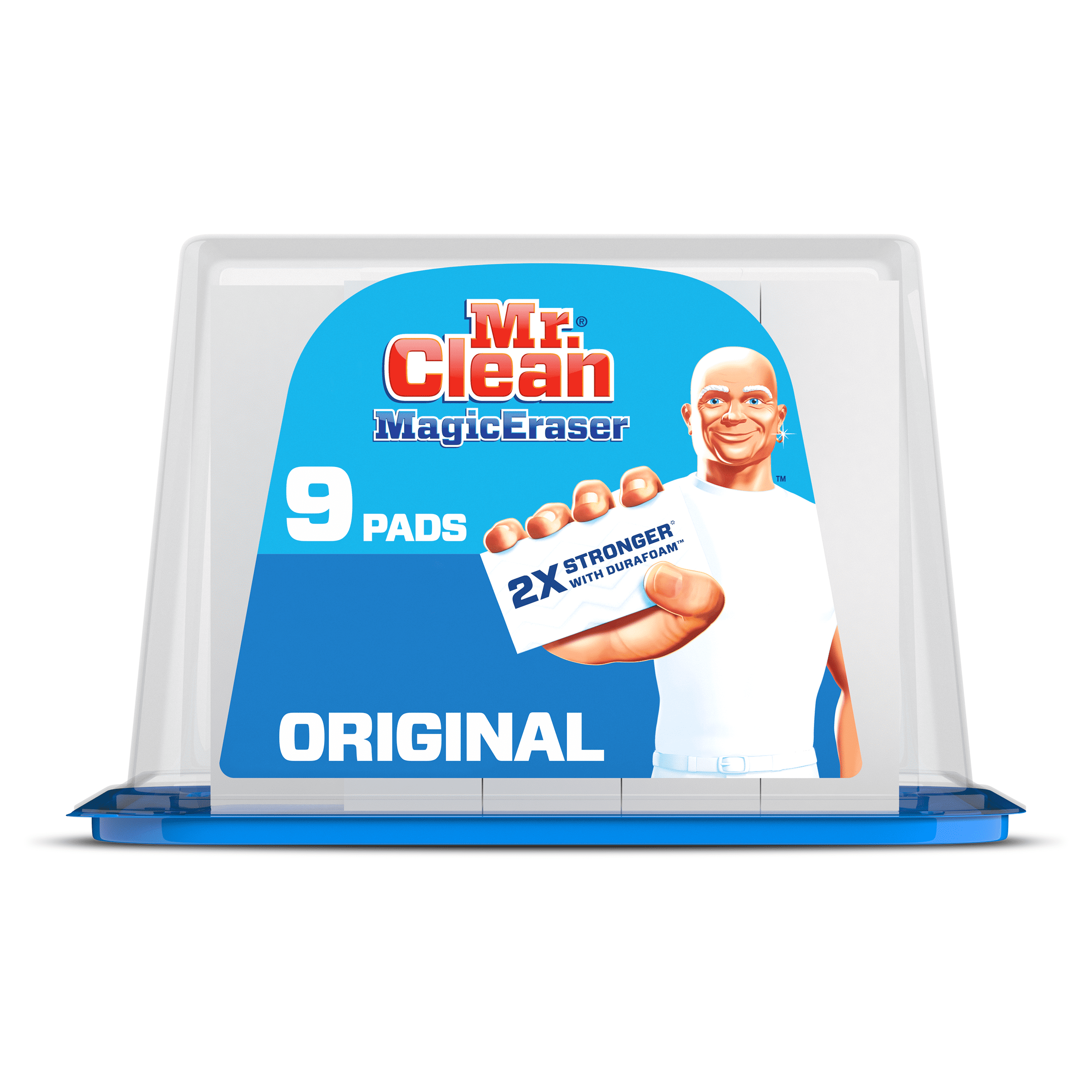 Mr. Clean Magic Eraser Original Cleaning Pads with Durafoam, 9 Ct ...