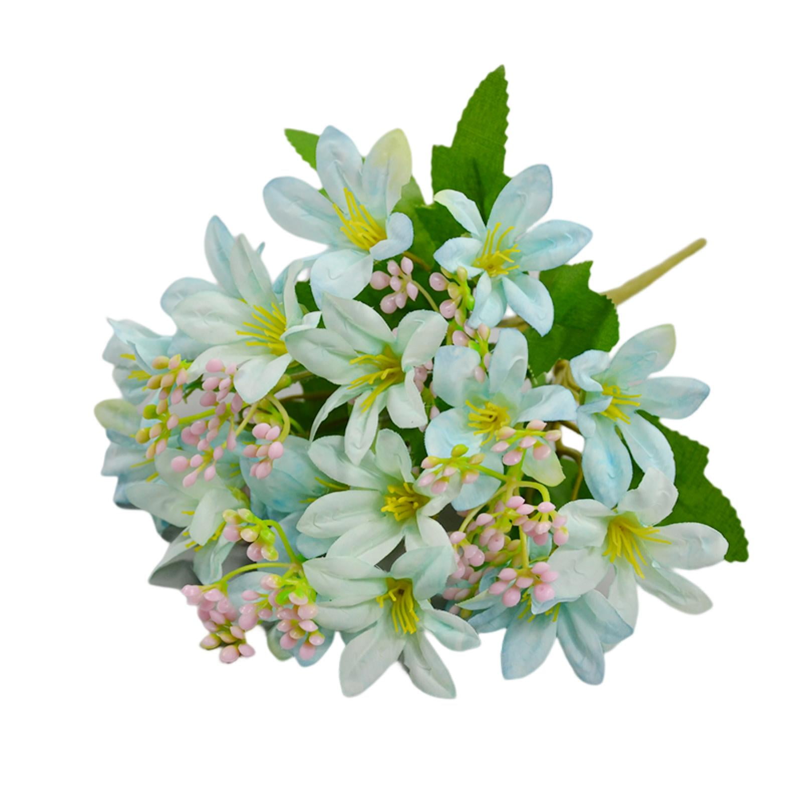 DISHAN Realistic Floral Arrangement Table Scene Artificial Flower ...