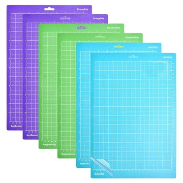Extra Thick Flexible Frosted Clear Plastic Cutting Mats Set of 6, by ...