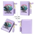 Fashion Women Long Wallet Trendy Design Zipper Wallet Large Capacity PU ...