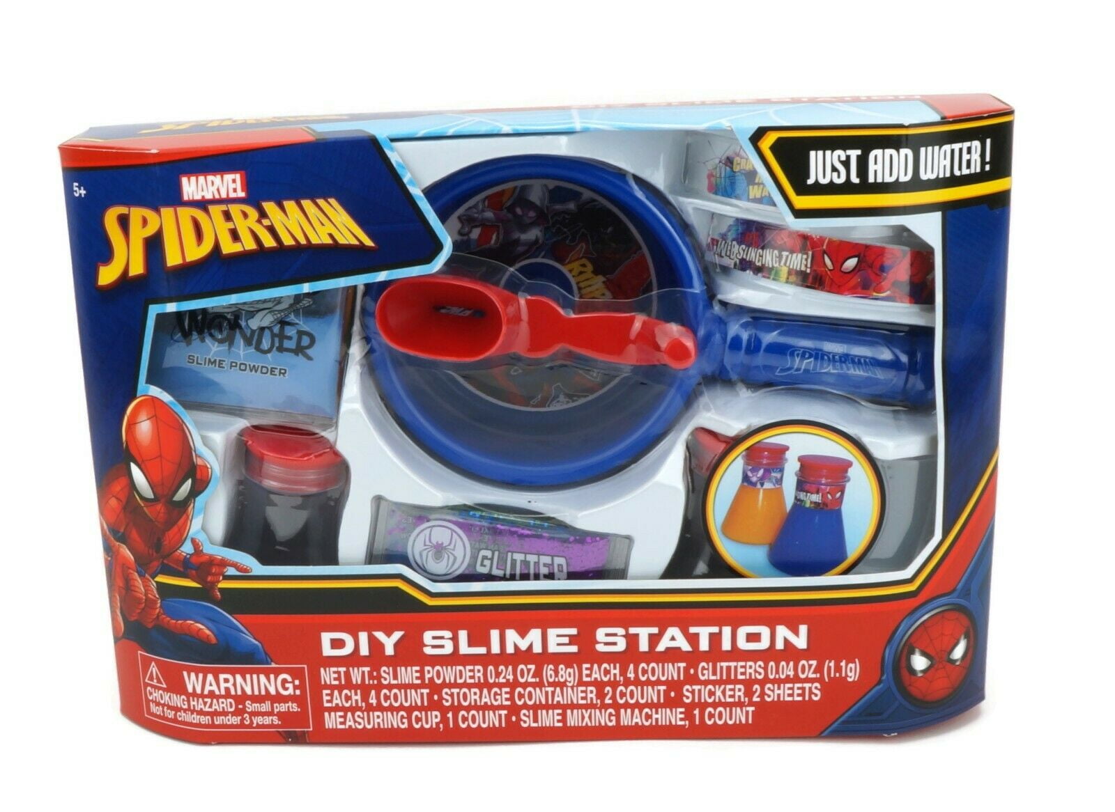 Marvel Spider-Man DIY Slime Station Scientist Lab - Walmart.com