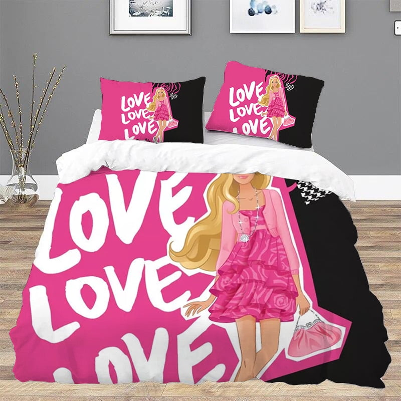 Click here for Yingd Barbies Twin Size Bedding Set Duvet Cover Se... prices