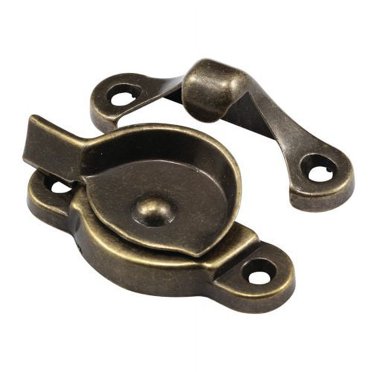 Sliding Window Lock, 1/2 in., Diecast Construction, White, For Vinyl ...