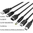 5-in-1 USB Charger for Nintendo DS Lite, Wii U, New 3DS, 2DS, DSi, NDS ...