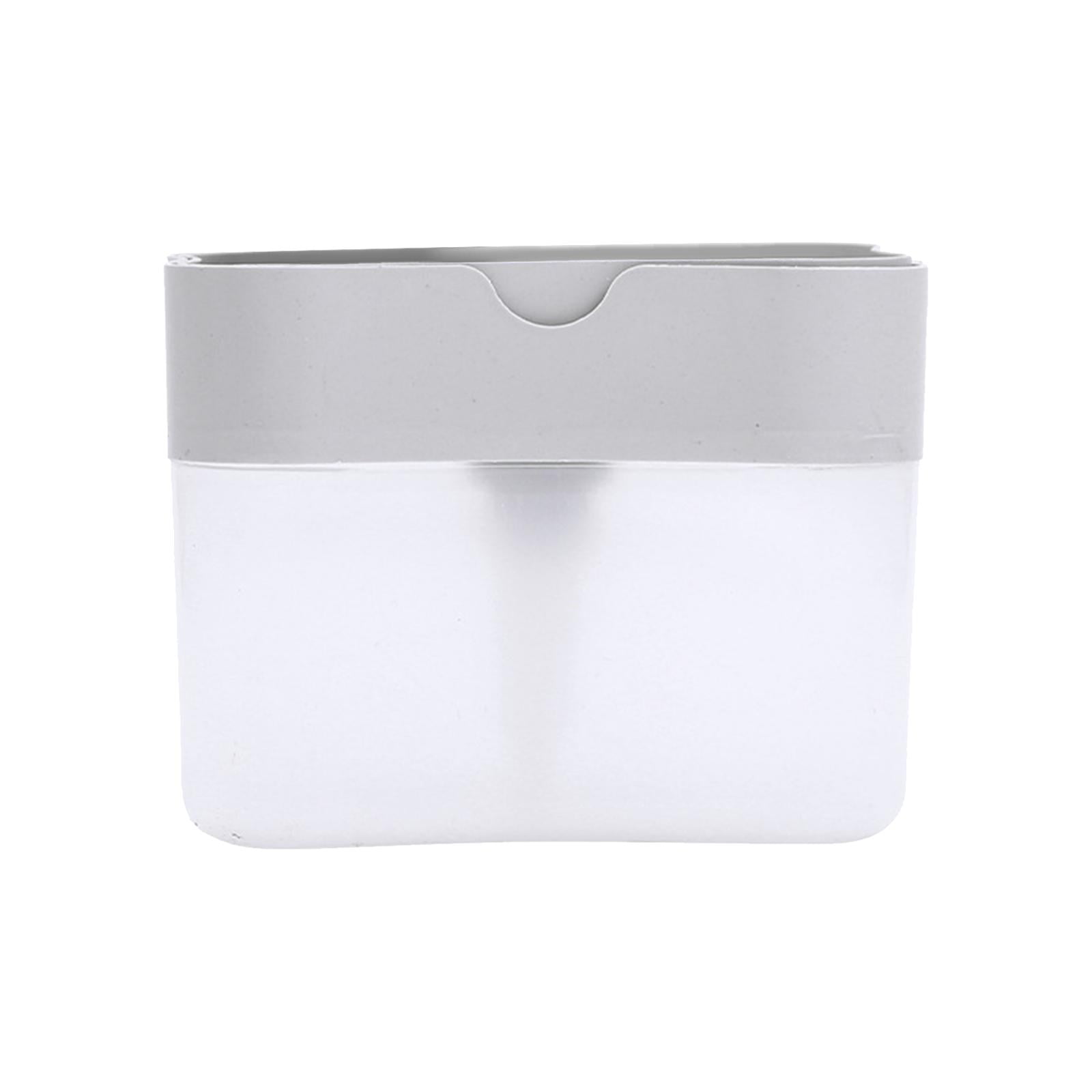 Soap Dispenser and Scrubber Holder, Sink Dish Washing Soap Dispenser ...