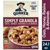 Quaker Simply Granola Breakfast Cereal, Oats Honey Raisins & Almonds ...