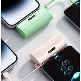 Portable Charger 5000mAh Power Bank Fast Charging and PD Input Small ...