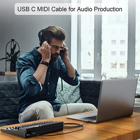 Computer Printer Cable Electric Piano MIDI Controller Desktop PC ...