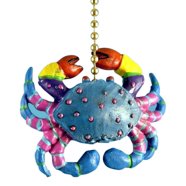 Starfish Seashells Sea Shell Beach Ceiling Fan or Light Pull Chain ...