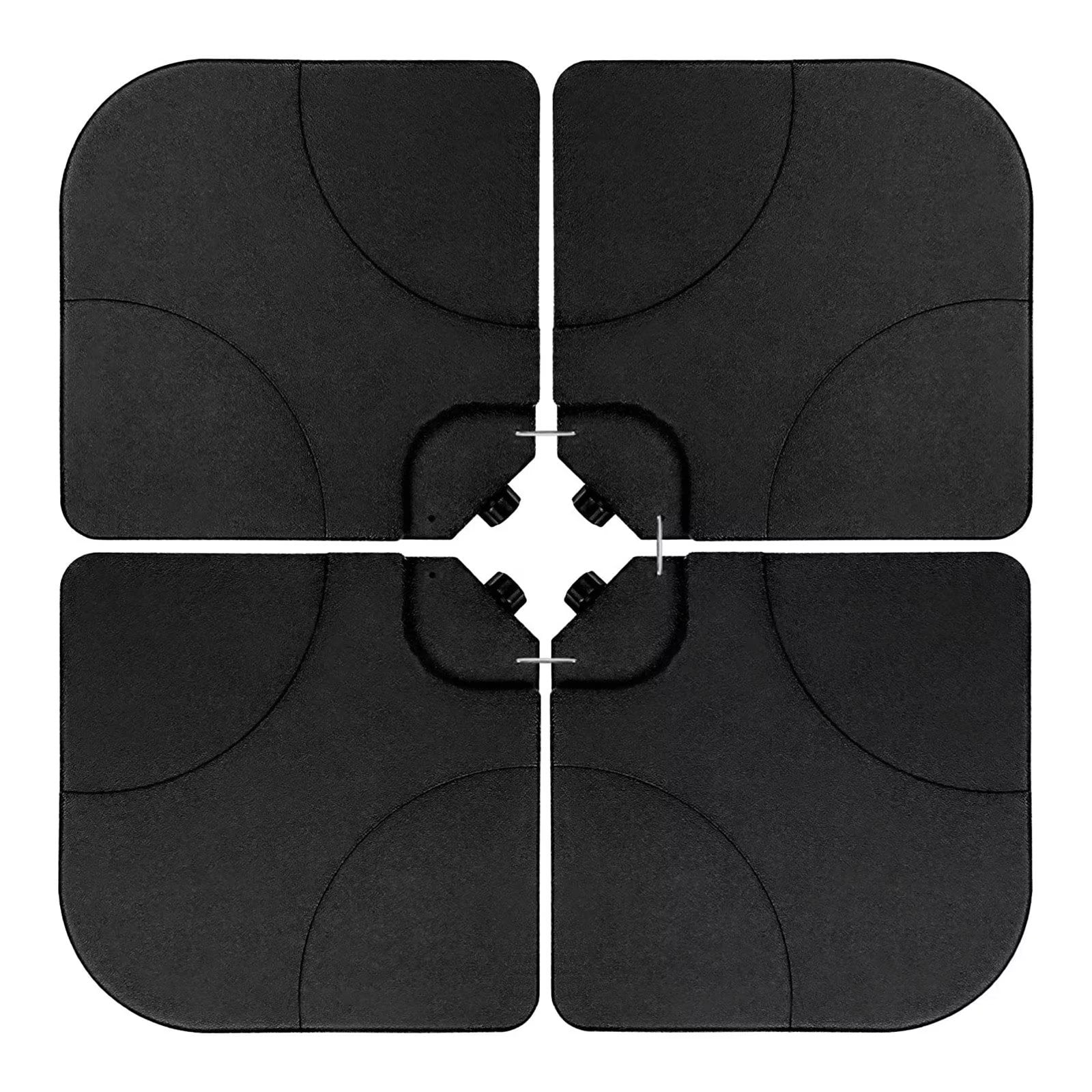 4pcs Cantilever Offset Patio Umbrella Stand with U Shape Locking and ...