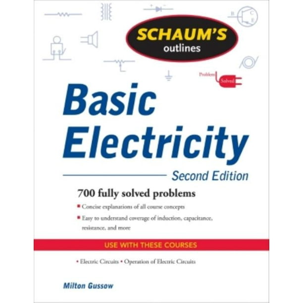 Schaum's Outlines: Schaum's Outline of Basic Electricity (Paperback) - Walmart.com - Walmart.com