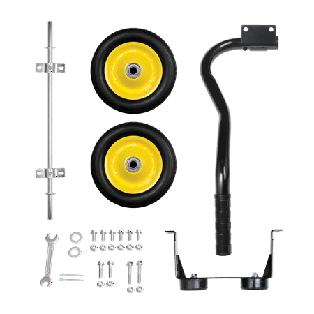 Champion Generator Wheel Kit with Axle, Folding Handle and Never-Flat ...