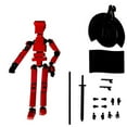 TOPRenddon T13 Action Figure, 3D Printed Multi-Jointed Movable Robot ...