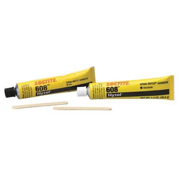 Loctite 398456 Clear 83082 608 Hysol High Strength Epoxy Adhesive, 2.8 ...