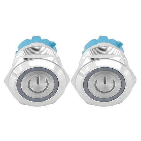 Metal Button Switch, Stainless Steel Push Button Switch, For ...