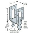 1PC Simpson Strong-Tie PB Post Base - Walmart.com