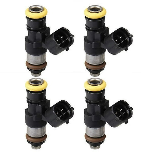 4X Fuel Injector High Impedance 210Lb 2200Cc Gas Petrol Methanol ...