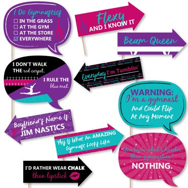 Big Dot of Happiness Funny Maroon Graduation Party Photo Booth Props ...