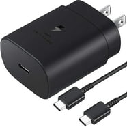 Samsung 45W USB-C Super Fast Charging Wall Charger - Black (US Version), 45W TA w/ Cable ...