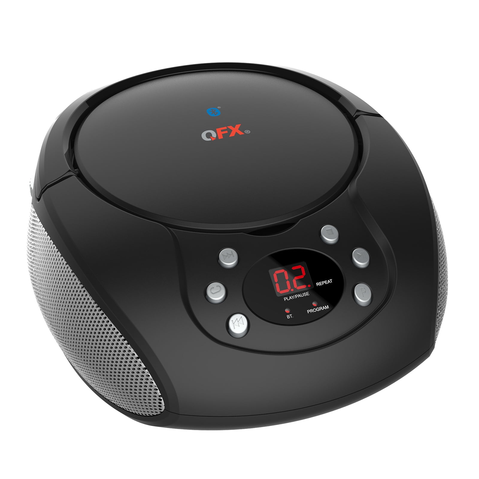 Quantum Fx BT Boombox AM/FM/USB/CD Player - Walmart.com