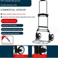 Xianers Hand Truck Foldable | Heavy Duty Luggage Moving Cart Utility ...